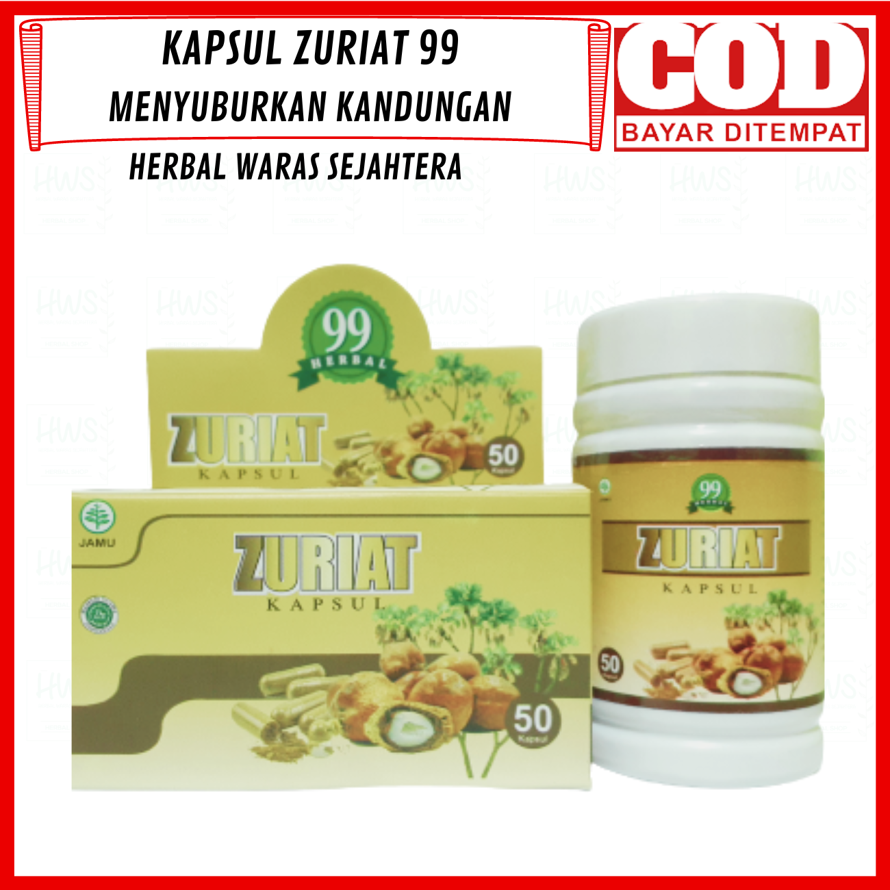 NEW Kapsul Buah Zuriat Herbal 99 Untuk Promil Kapsul Zuriyat ORIGINAL ...