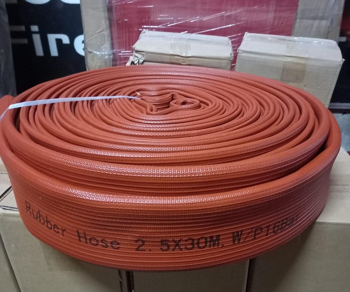 Fire Hose Rubber 2,5 inch / Selang Hydrant Pemadam Tanpa Kopling ...