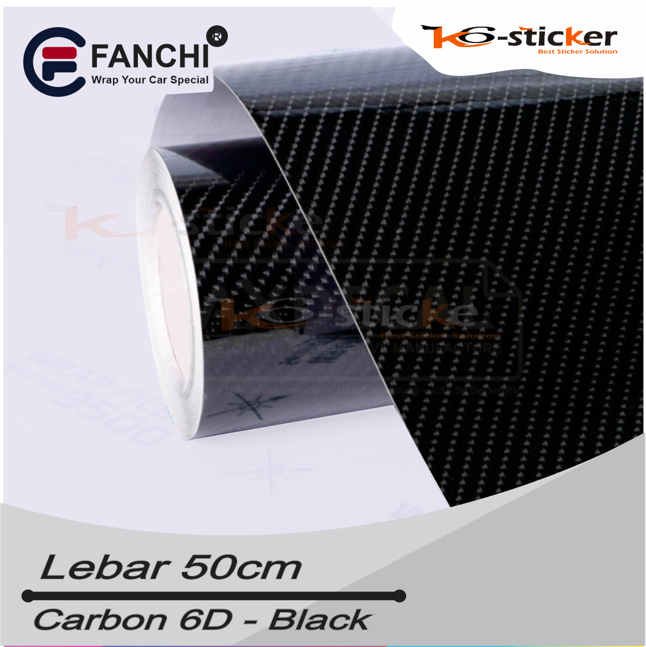 Stiker Karbon 6D Carbon Glossy High Kualitas Super Produk Premium High ...