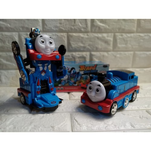 mainan anak Train Thomas Robot Transformer Thomas berubah jadi Robot ...
