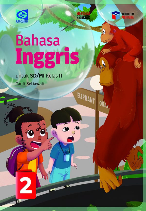 Bahasa Inggris Kelas 2 SD Grafindo Kurikulum Merdeka | Lazada Indonesia