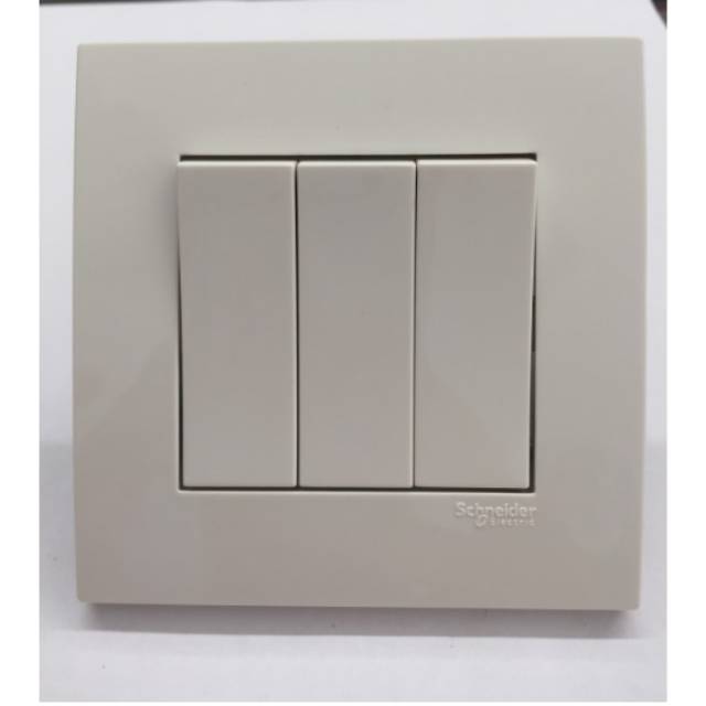 Schneider Vivace saklar triple | Lazada Indonesia