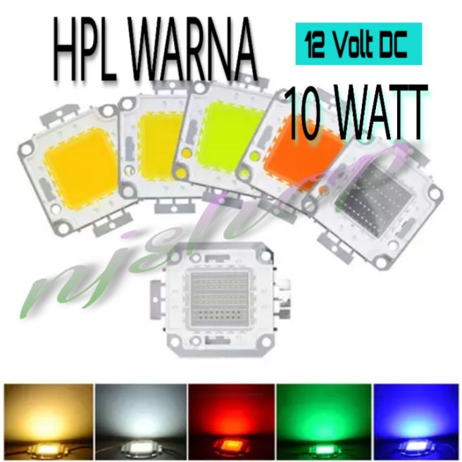 LAMPU LED HPL 10 WATT WARNA SUPER BRIGHT | Lazada Indonesia