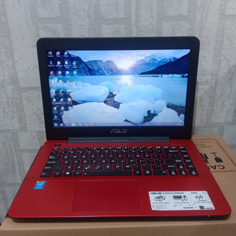 Laptop Asus X455LAB / Core i3-4005U / Ram 4 Gb / Hdd 500 Gb / Gen 4th ...