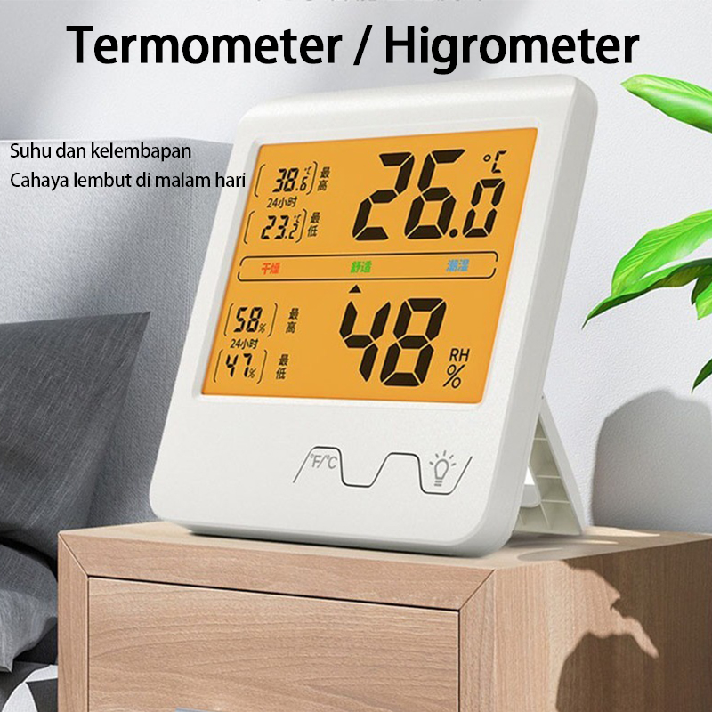 Humidity Meter - Digital Higrometer / Termometer / Hygrometer ...