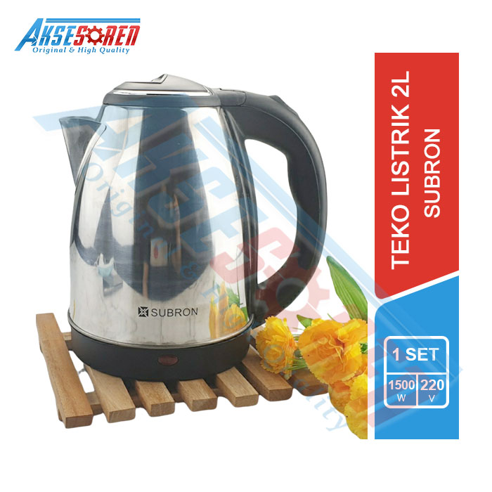 SUBRON ELEKTIC KETTLE SUBRON [2 LITER] / TEKO LISTRIK BESAR / TEKO AIR ...
