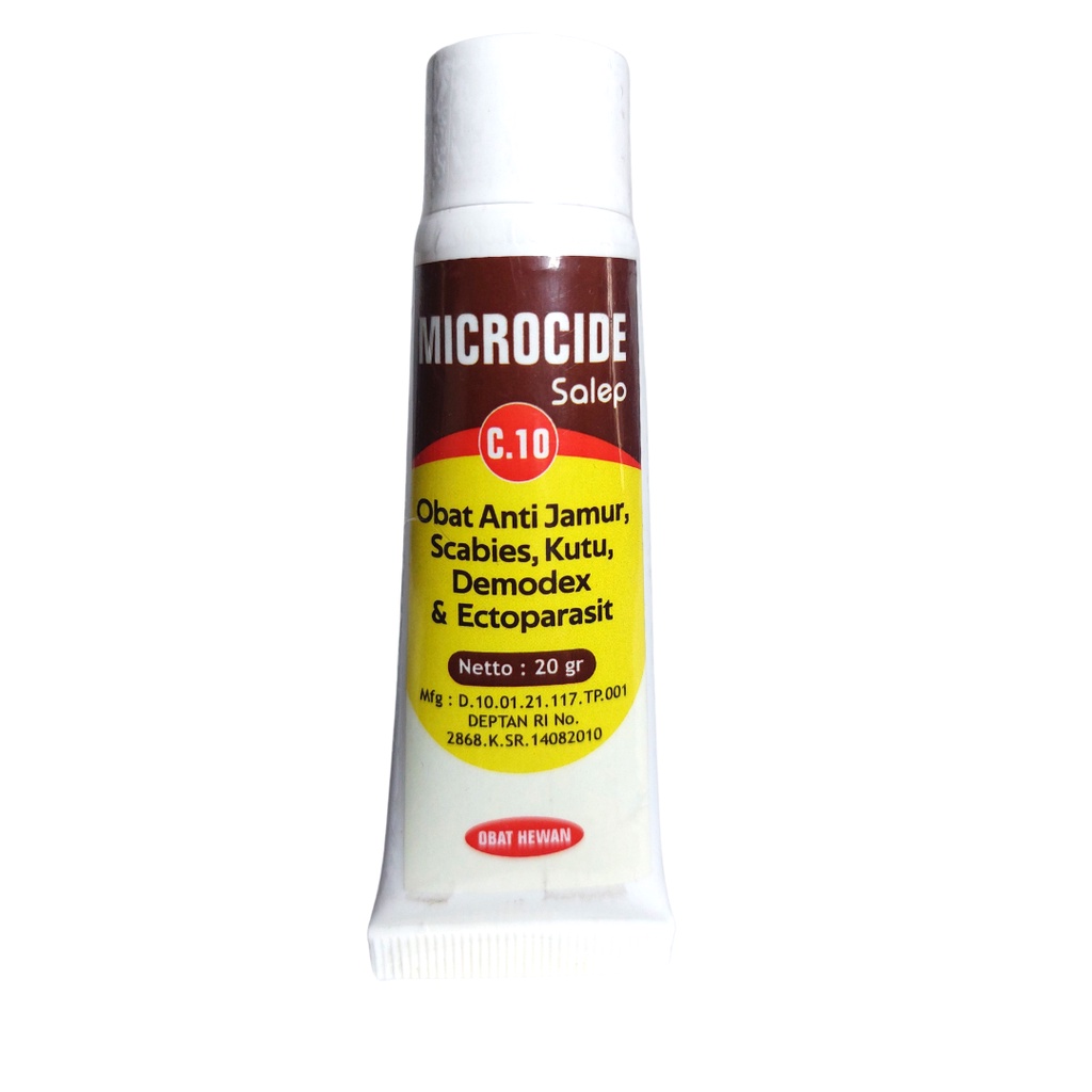 MICROCIDE SALEP 15gr Anti Jamur, Scabies, dan Kutu khusus Anjing dan ...