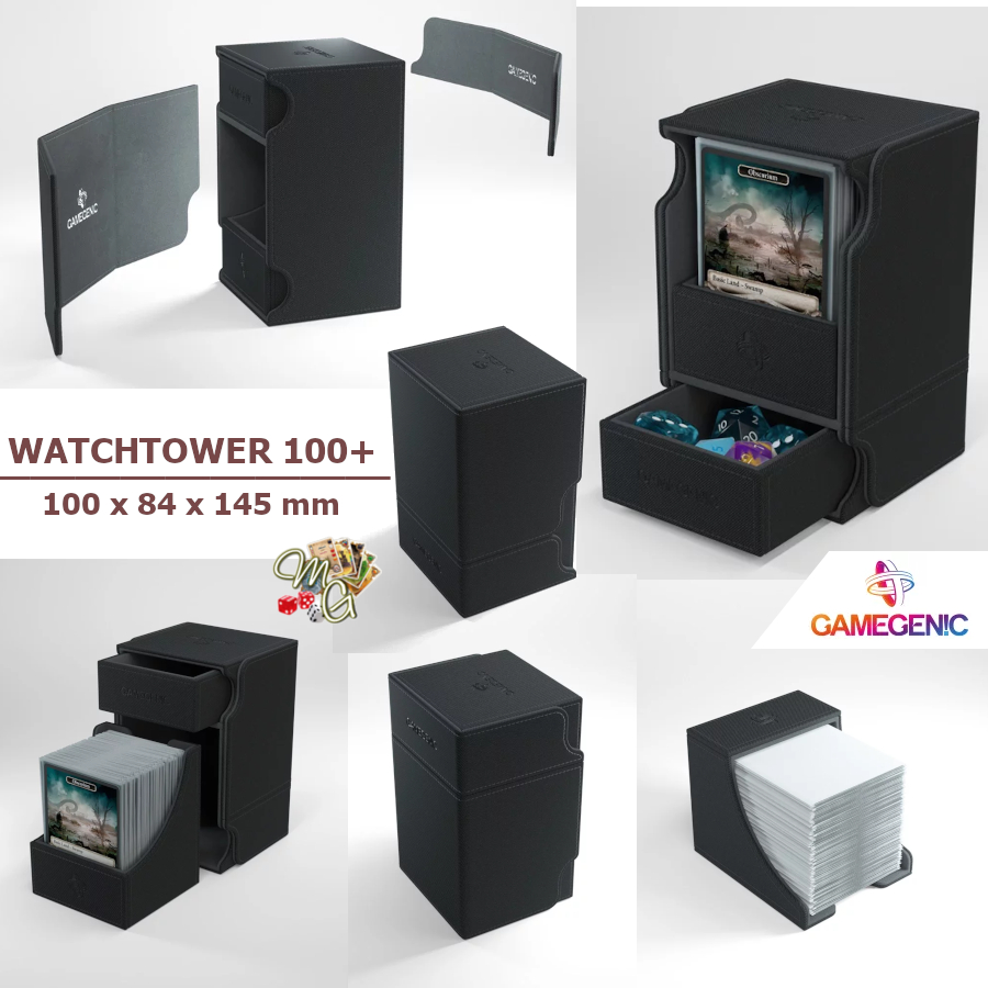Gamegenic Watchtower 100+ Convertible Aksesoris Board Game Deck Box ...