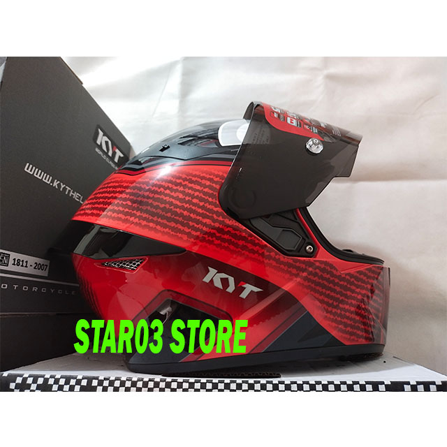 Helm KYT TT Course Marvel Deadpool Limited Edition | Lazada Indonesia