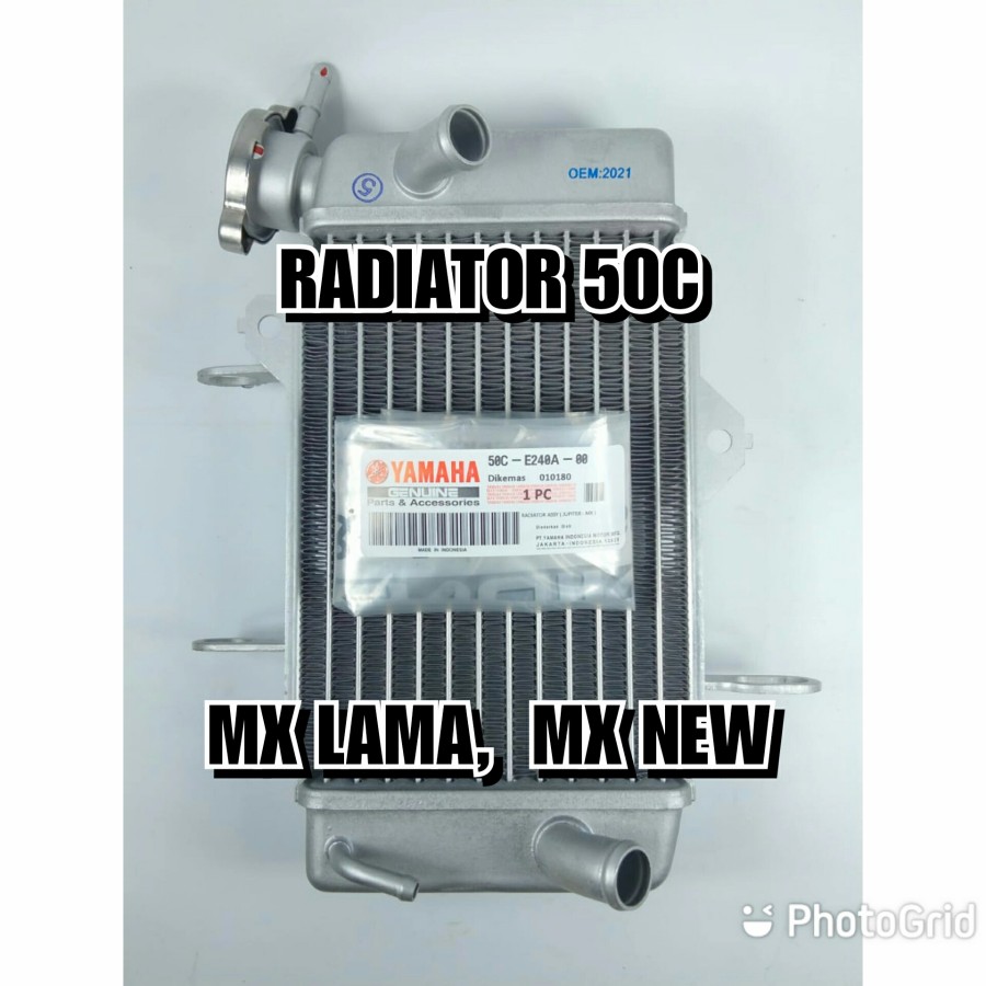 Radiator MX LAMA MX NEW 50C YAMAHA kualitas ori presisi tidak bocor ...