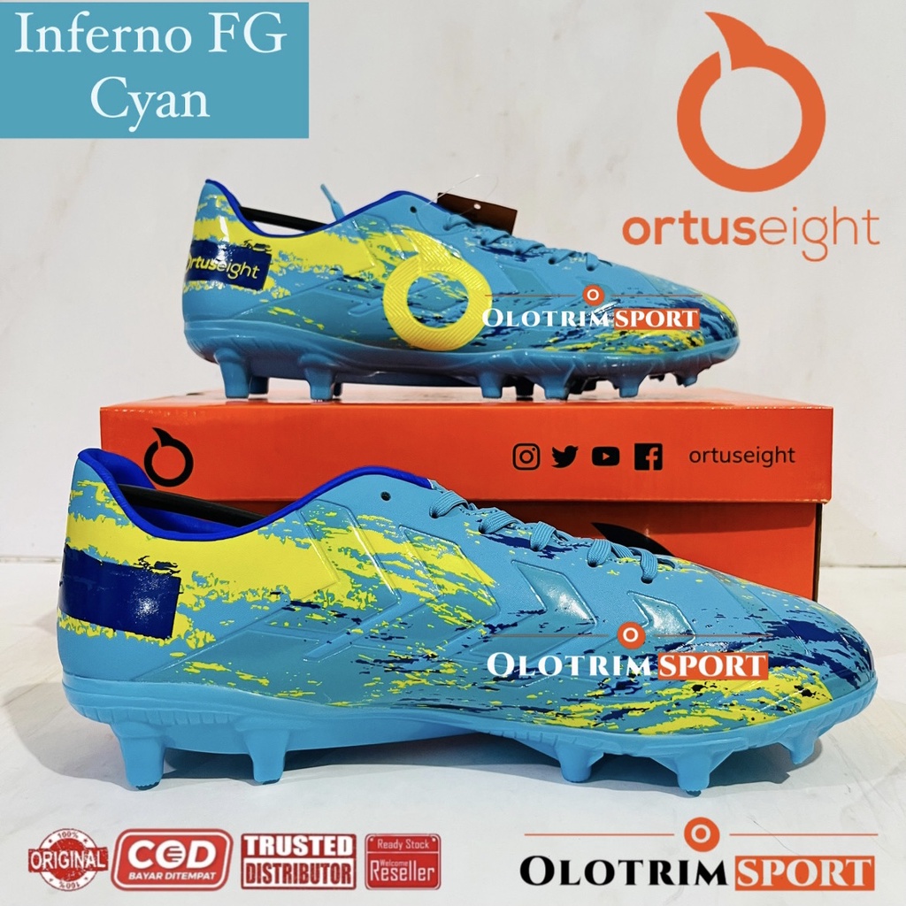 Sepatu Bola Ortus OrtusEight Inferno FG SKS Original | Lazada Indonesia
