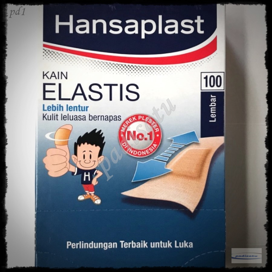 HANSAPLAST PLESTER KAIN ELASTIS 100'S | Lazada Indonesia