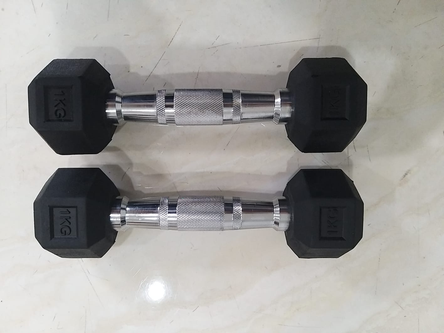Alat Fitness Dumble Hexagonal 1-10 Kg Sepasang Total Fitness | Dumble ...