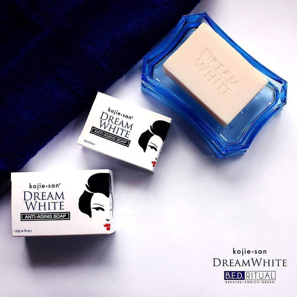 Najmia KOJIE SAN Skin Lightening Soap Kojic Acid 45 / 65 / 135g, Dream ...