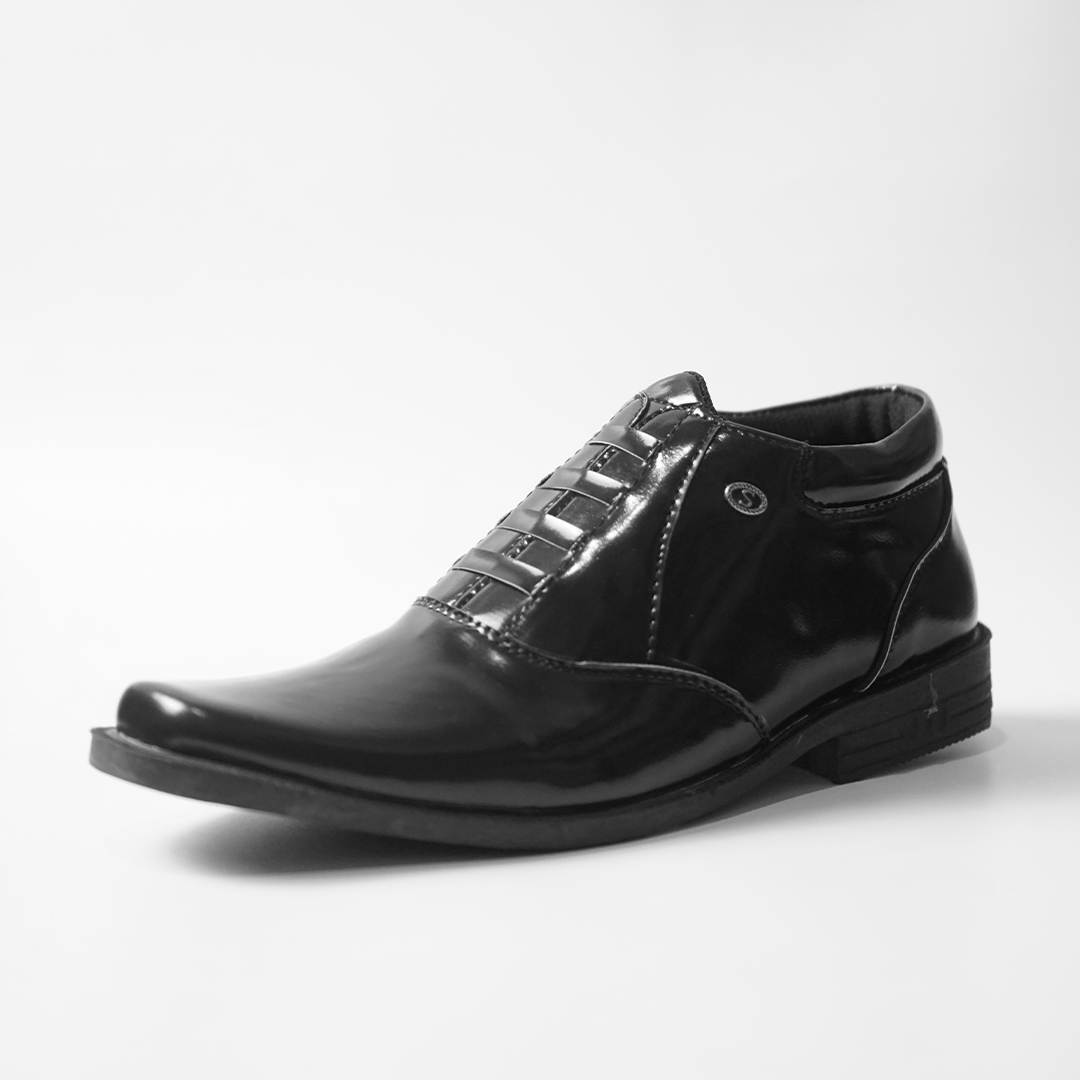 Sepatu Kantor Pria Keren Terbaru Sepatu Pria Formal HItam Mengkilat ...