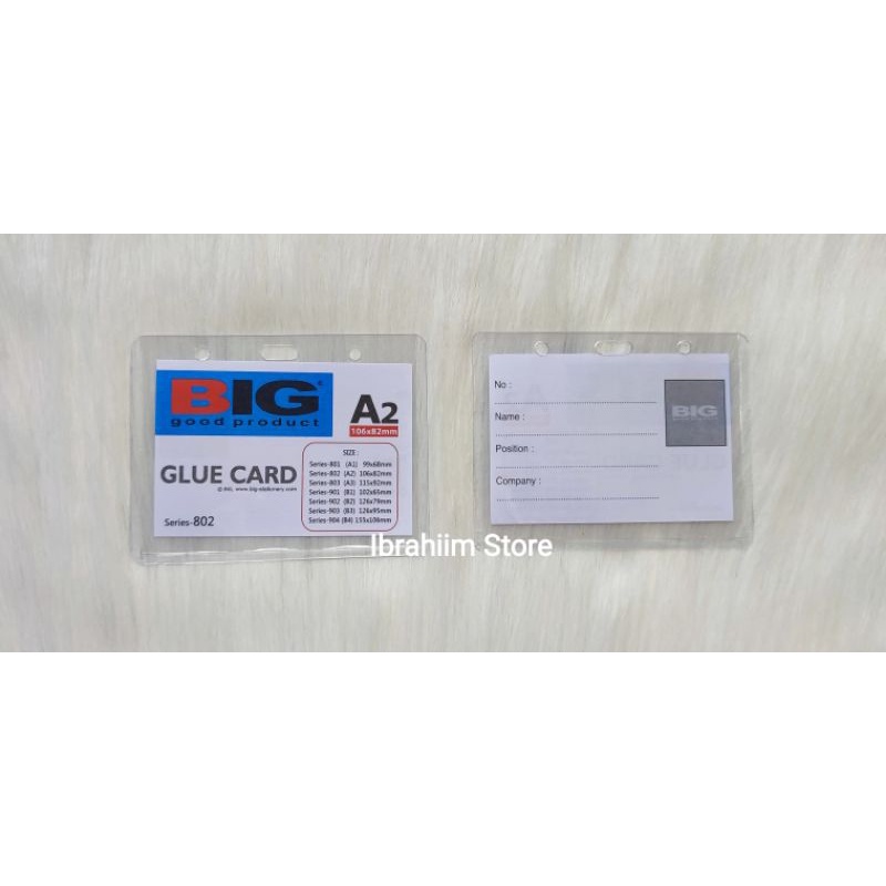 NAME BADGE A2 / NAME BADGE B2 / GLUE CARD MURAH / NAME BADGE MURAH MIKA ...