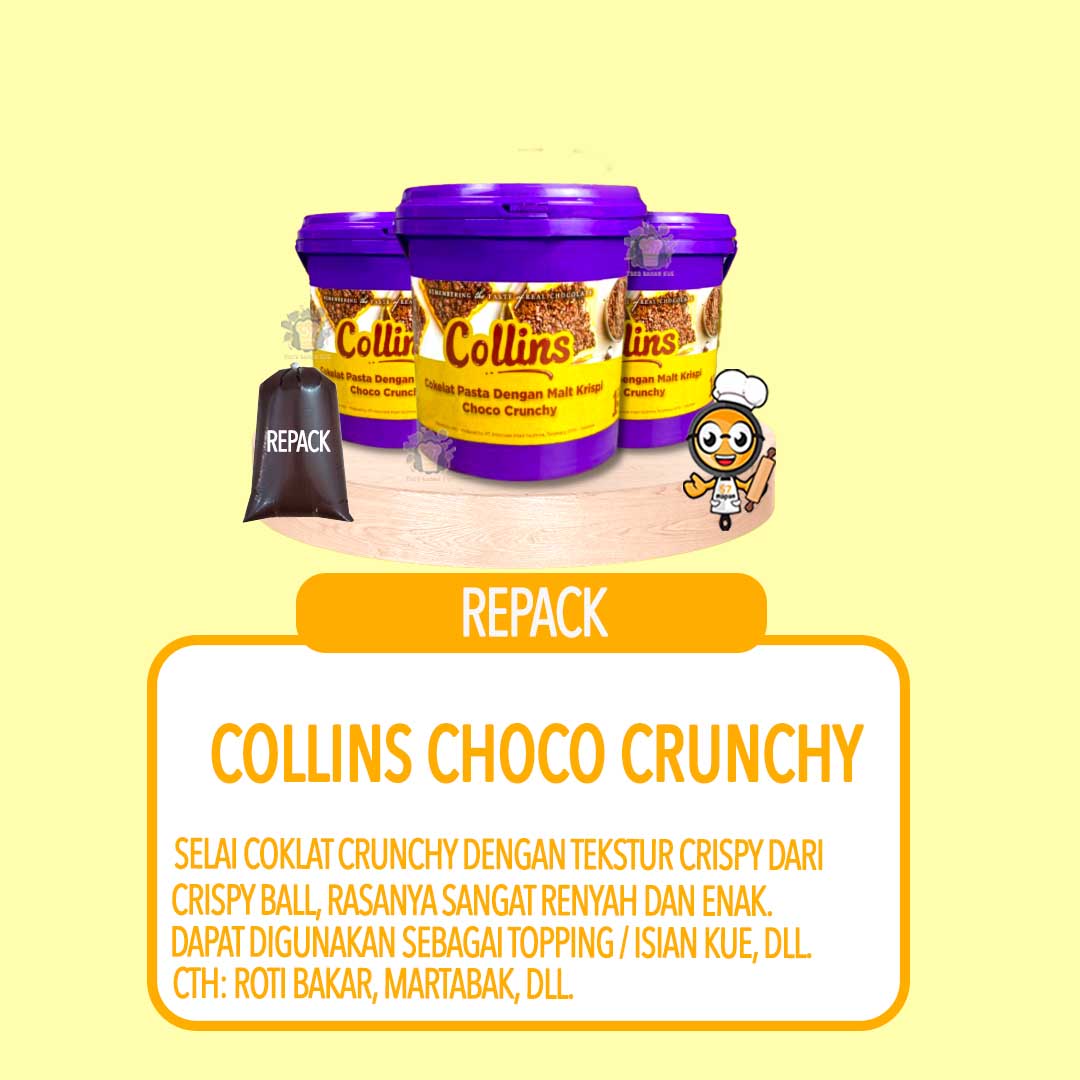 SELAI COLLINS CHOCOLATE CRUNCHY REPACK 250 GR | Lazada Indonesia