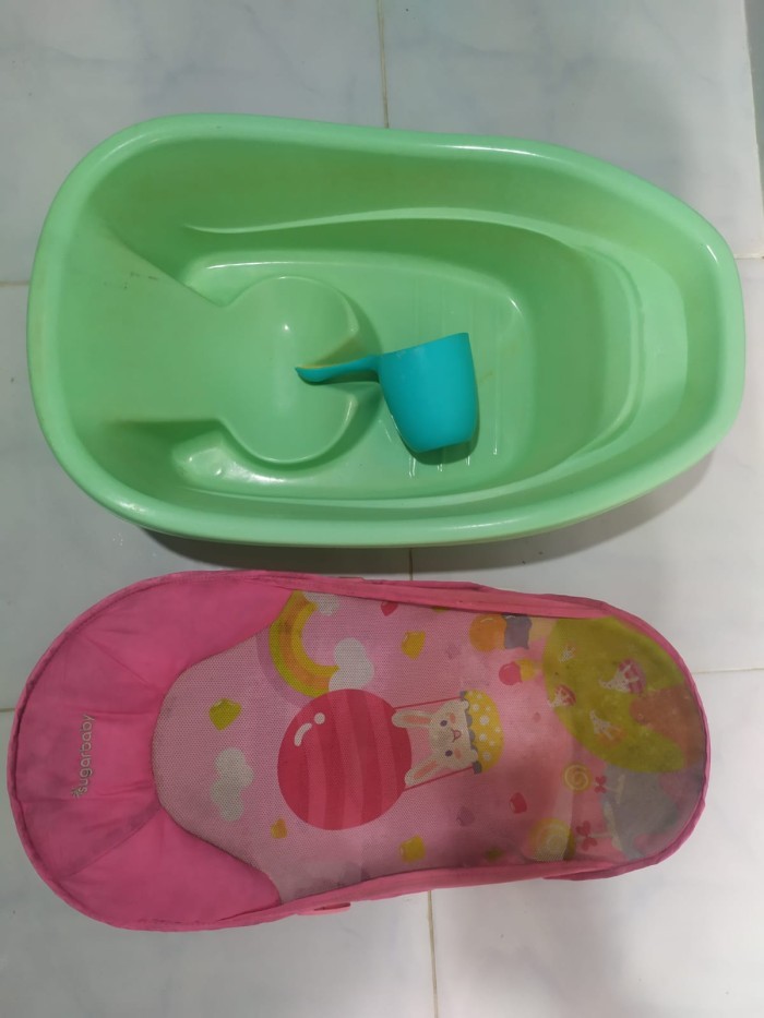 Baby Bather Sugar Baby, Gayung dan Ember Mandi Bayi | Lazada Indonesia