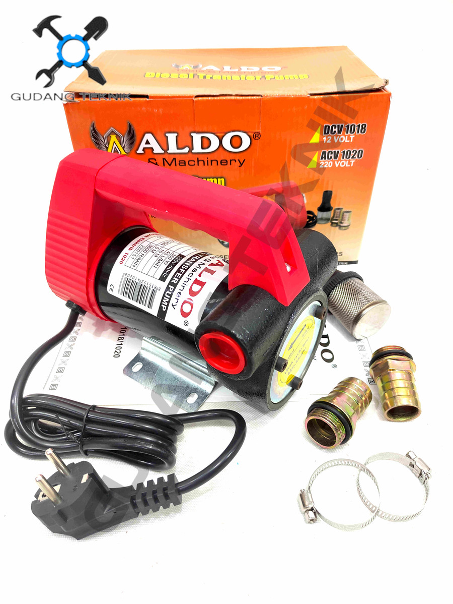 (ALDO ACV1020) Pompa Oli Minyak LISTRIK 1" ACV1020 ALDO / Pompa Minyak ...