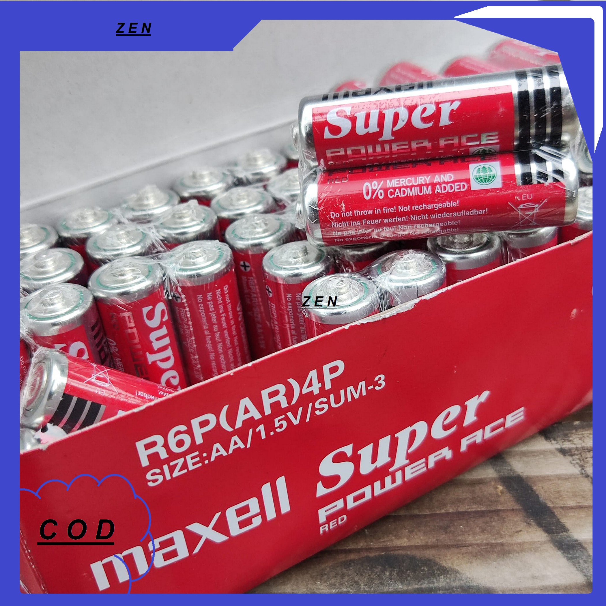 BATTERY BATERAI BATU SUPER 77 JAM DINDING MAINAN AA A2 SUPER AWET 1.5V ...