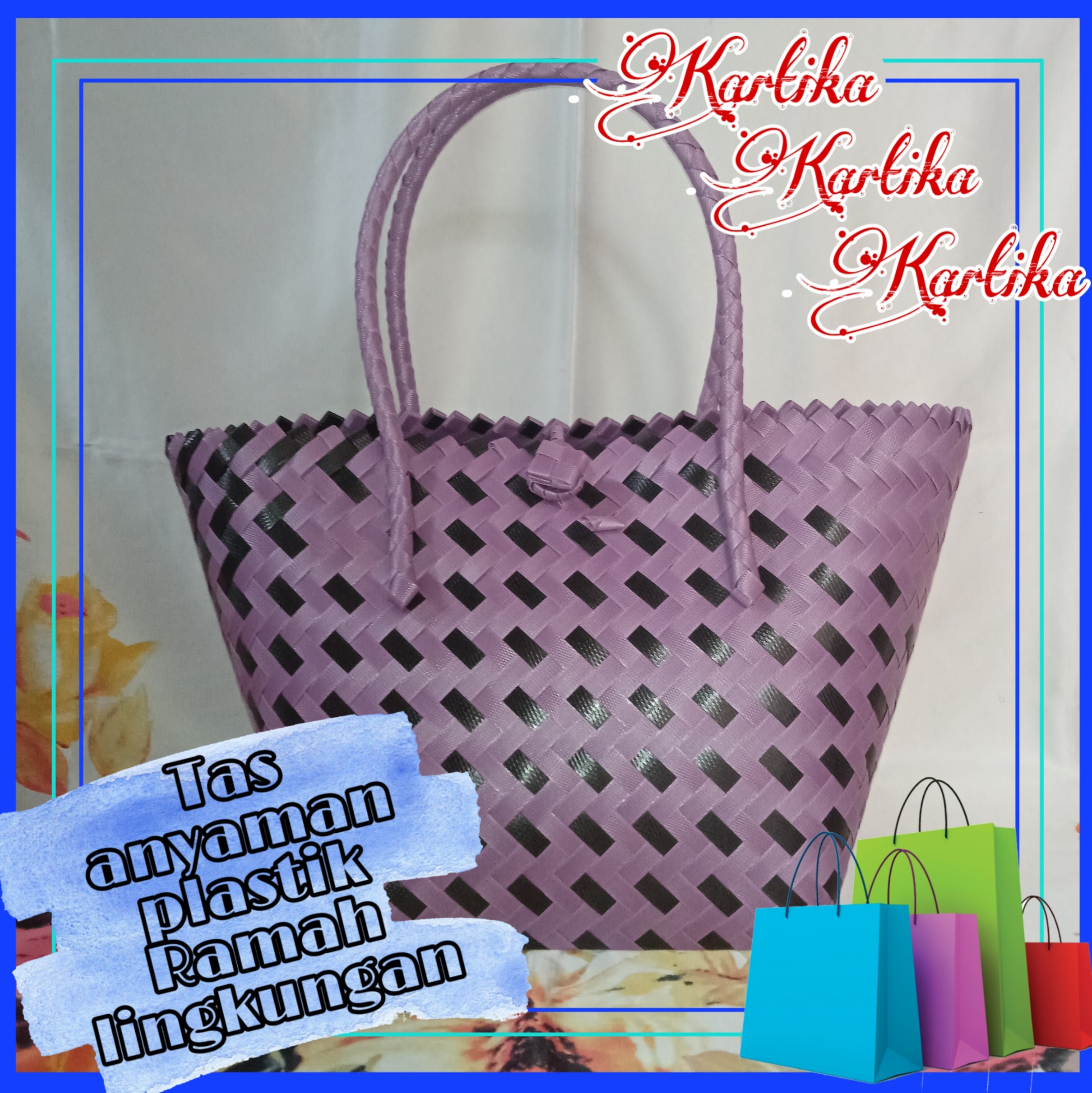 Tas Anyaman Plastik/ Tas Untuk Parcel/ Tas Belanja/ Tas Untuk Hajatan ...