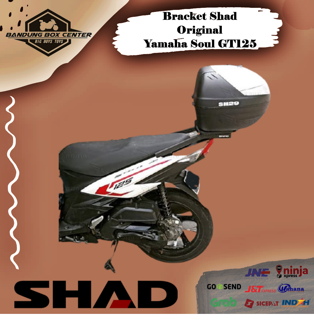 Bracket Box Shad Ori SOUL GT 125 atau Breket Shad Original Motor Yamaha ...