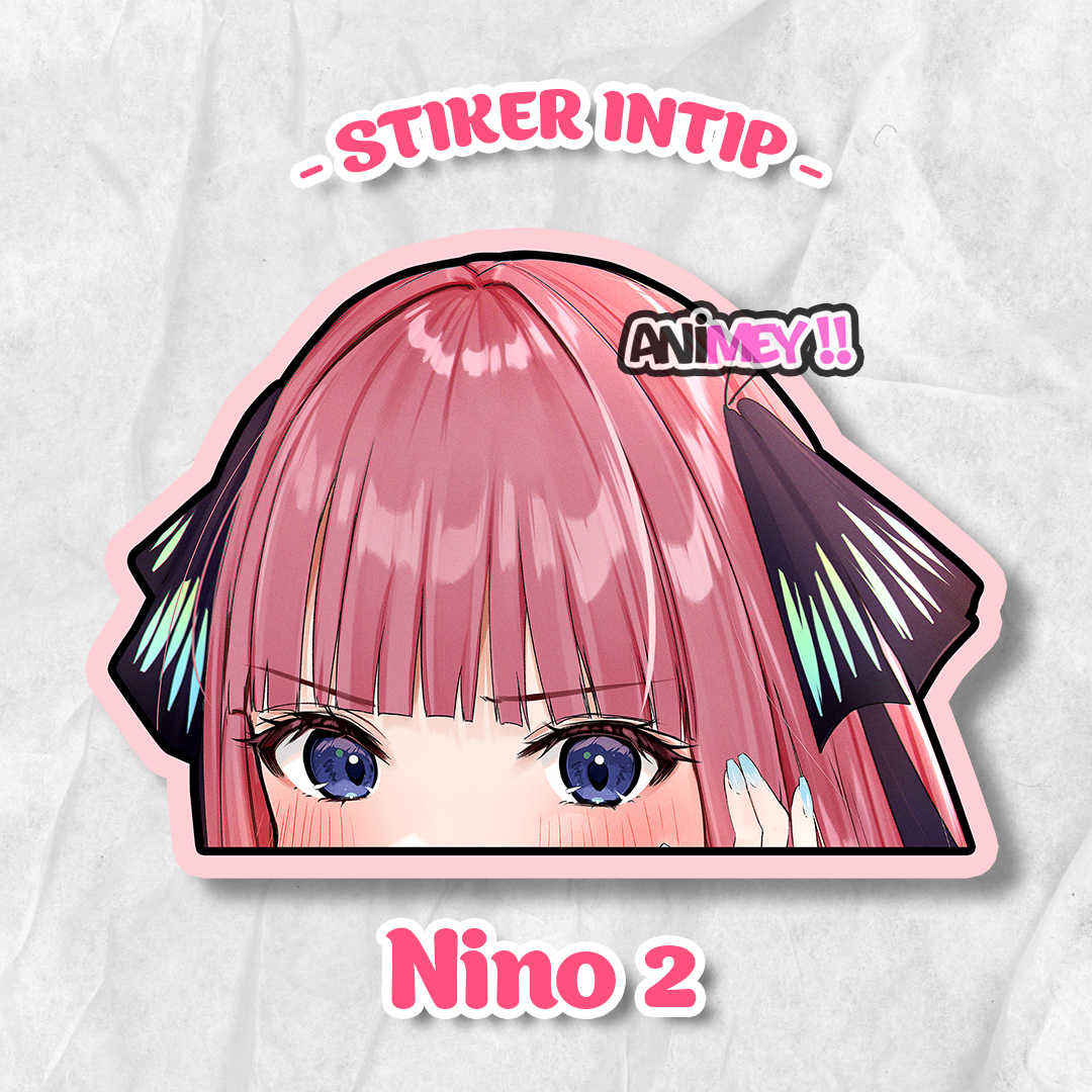 Stiker Intip Nino Nakano / Sticker Anime Waterproof | Lazada Indonesia