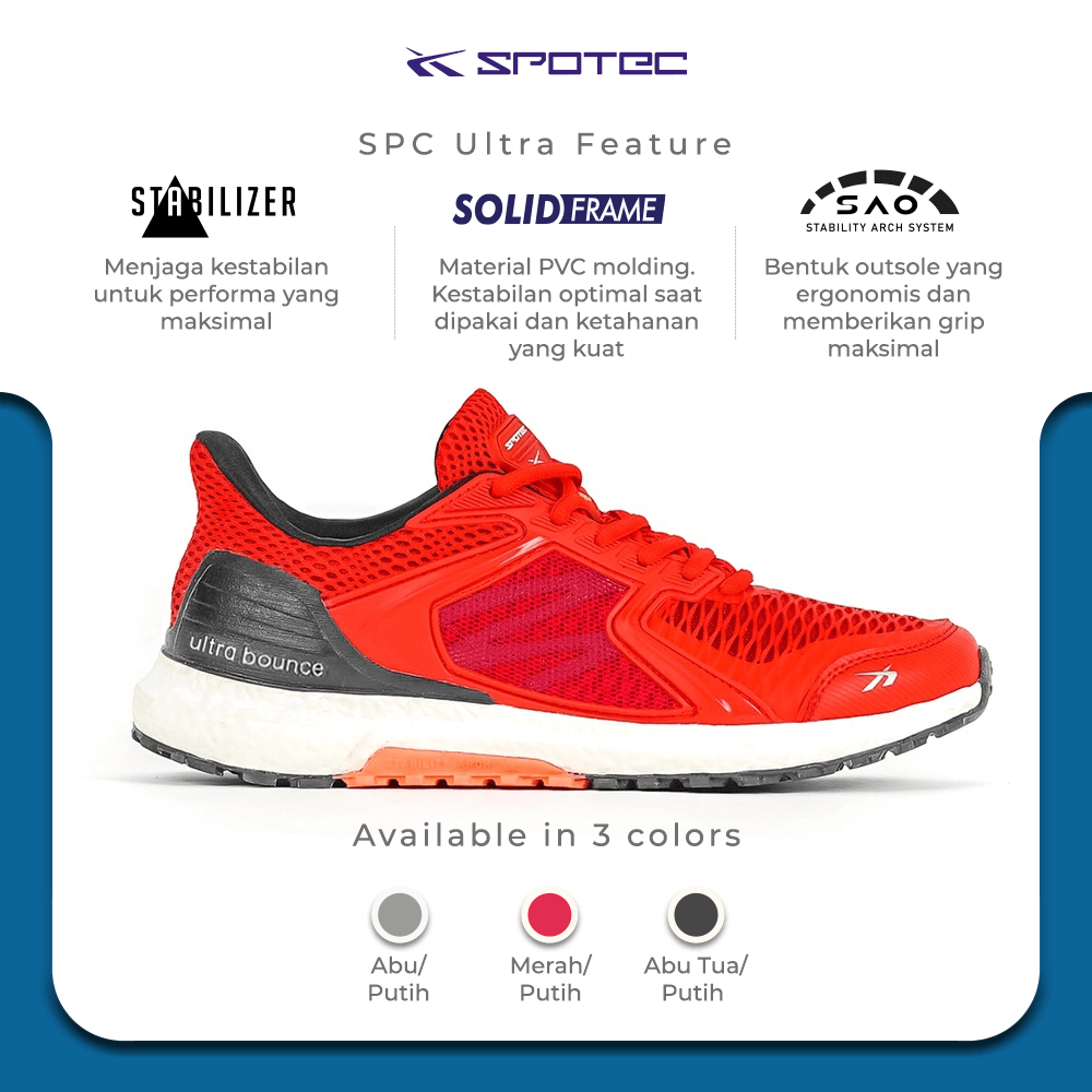 Spotec Sepatu Lari Running Shoes SPC Ultra | Lazada Indonesia