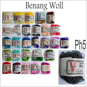 Benang rajut Woll isi 2 roll | Lazada Indonesia