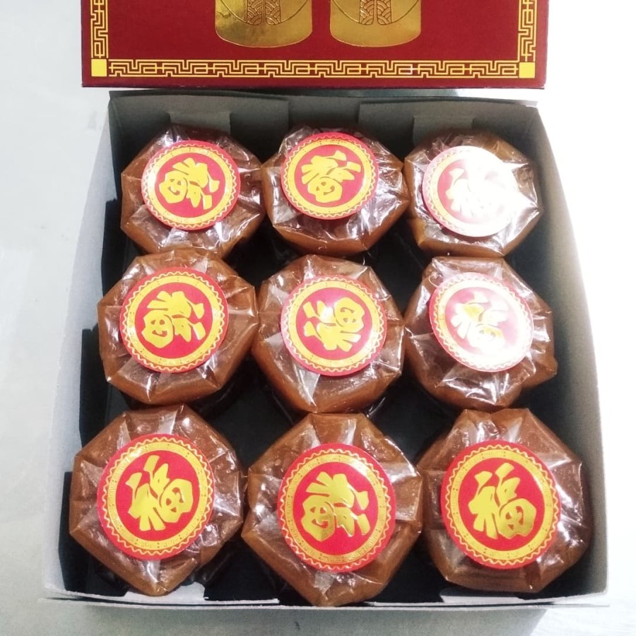 Kue Keranjang MINI Kue Cina Khas Imlek Nian Gao Ti Kwe Sincia Isi 18 ...