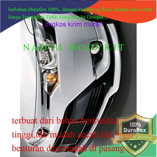 bodykit vios trd gen3 thn 2013 BODY KIT body kit bodikit | Lazada Indonesia