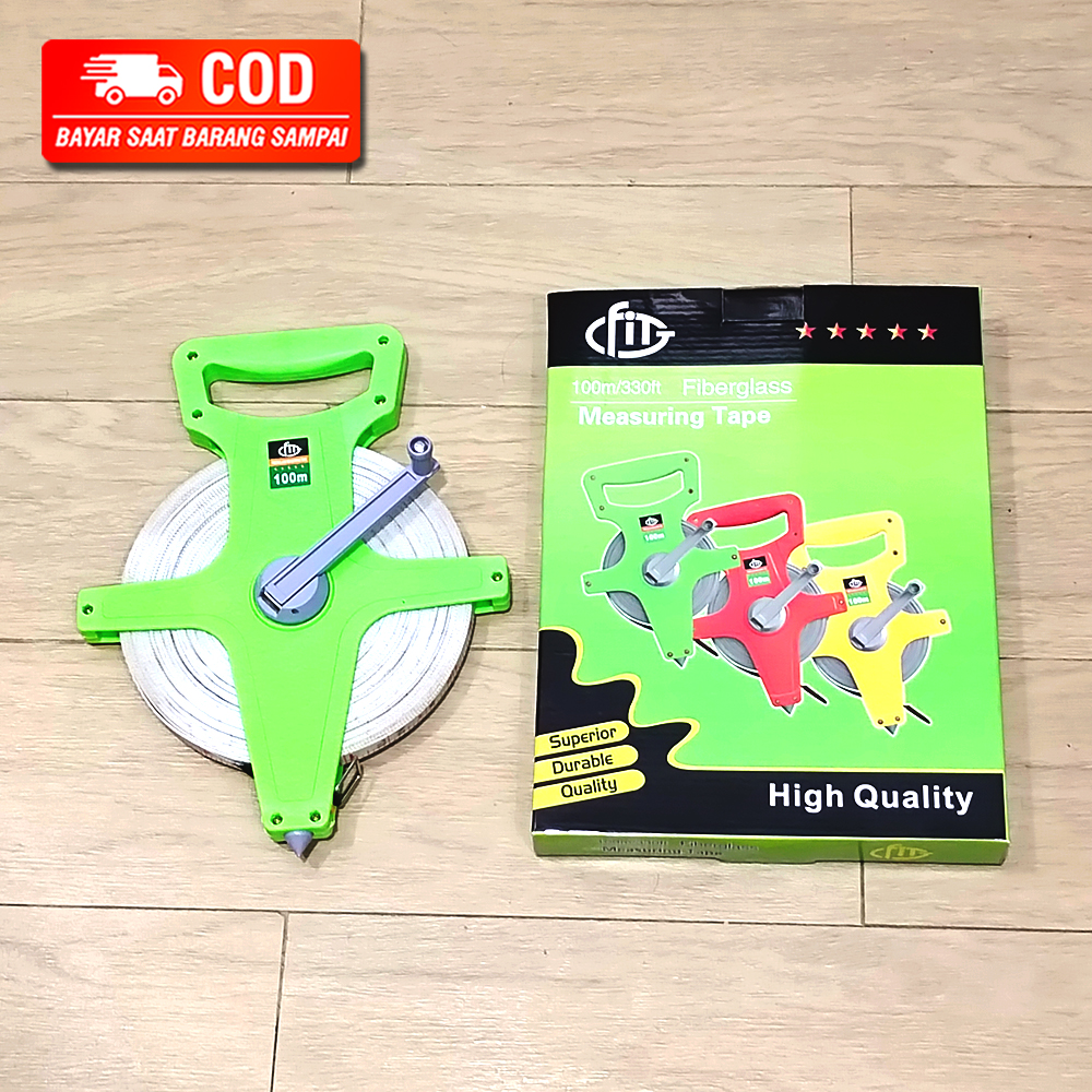 METERAN TANCAP 100 METER / METERAN ROLL GULUNG 100 METER / METERAN GULUNG 100 METER | Lazada ...