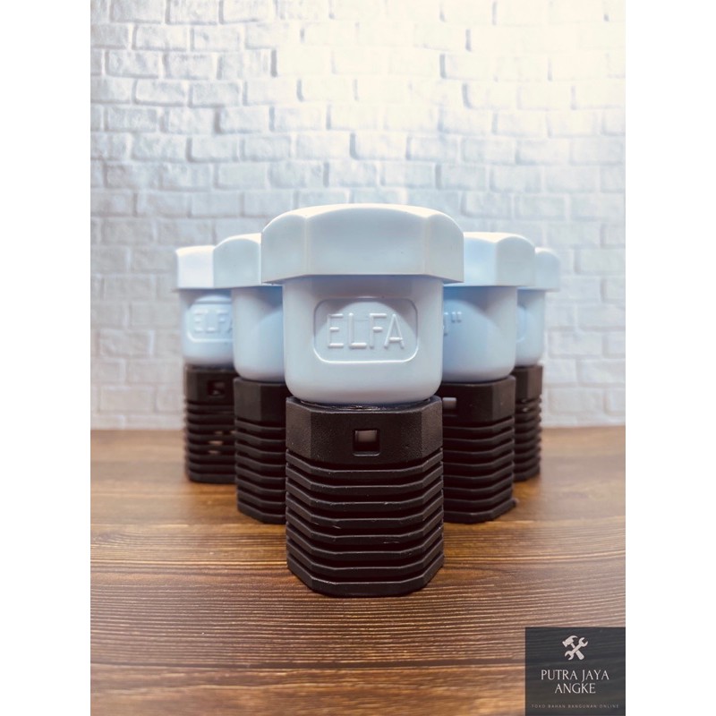 Foot Klep / Foot Klep PVC / Foot Valve Elfa 1” | Lazada Indonesia
