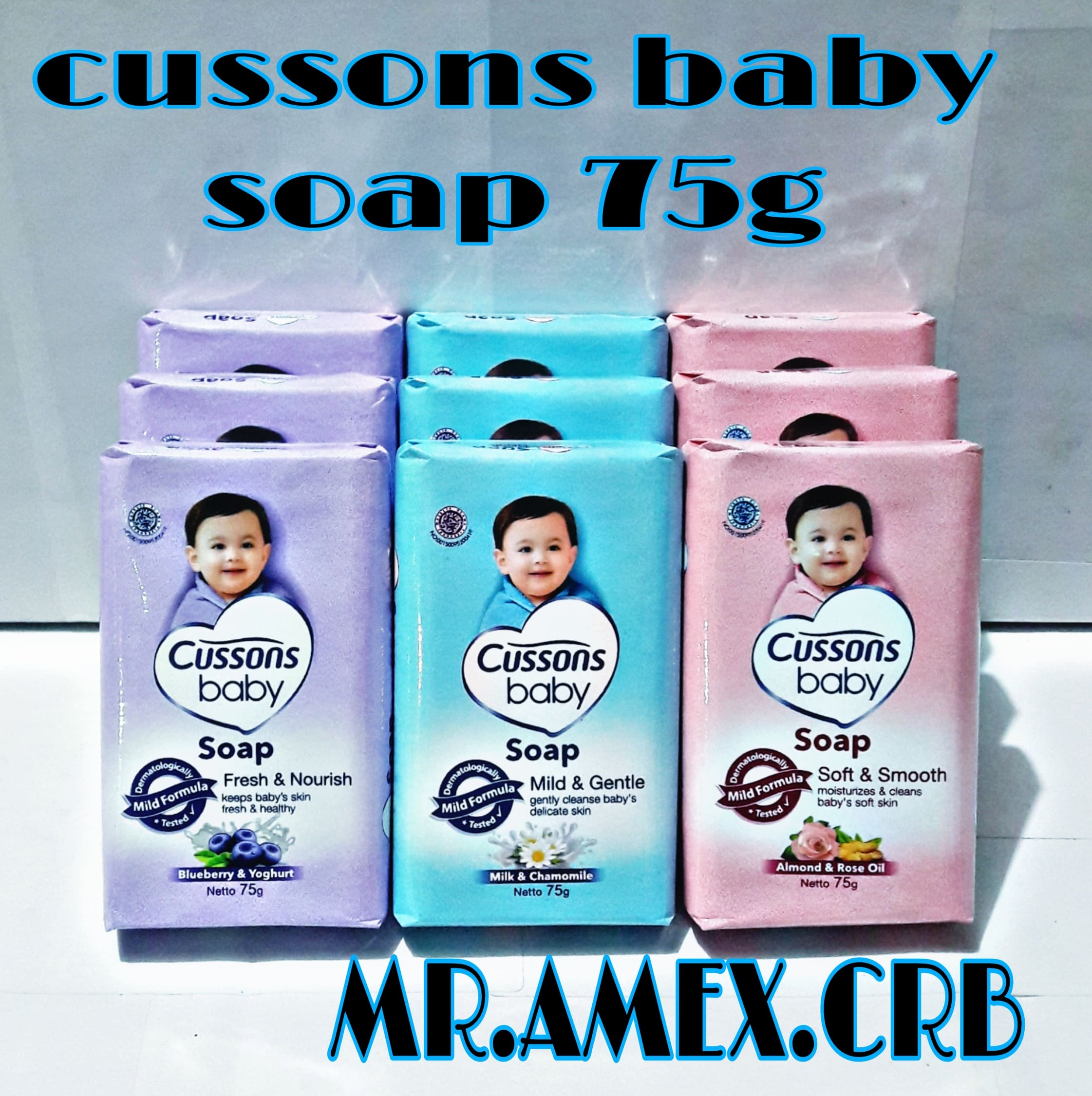 CUSSONS BABY SOAP ( UNGU ) SABUN BATANG | Lazada Indonesia