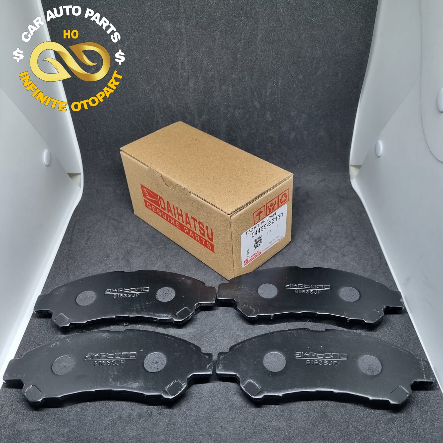 BRAKE PAD KAMPAS REM DEPAN DAIHATSU LUXIO GRAND MAX 04465-BZ130-001 ...