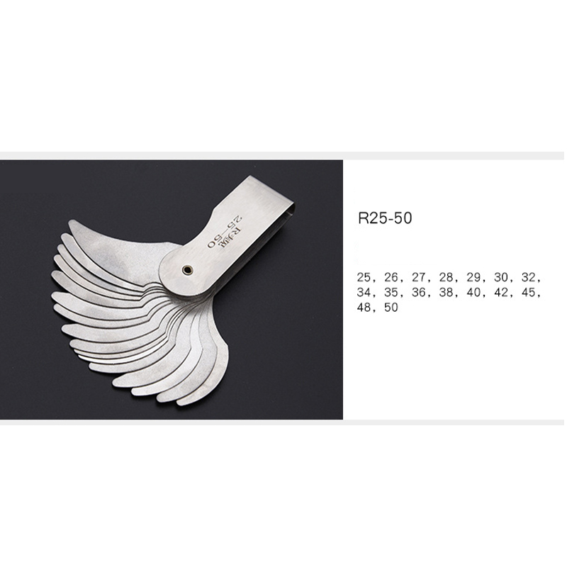 R Gauge Radius Gauge Alat Ukur Stainless Steel Alat Ukur Radius ...