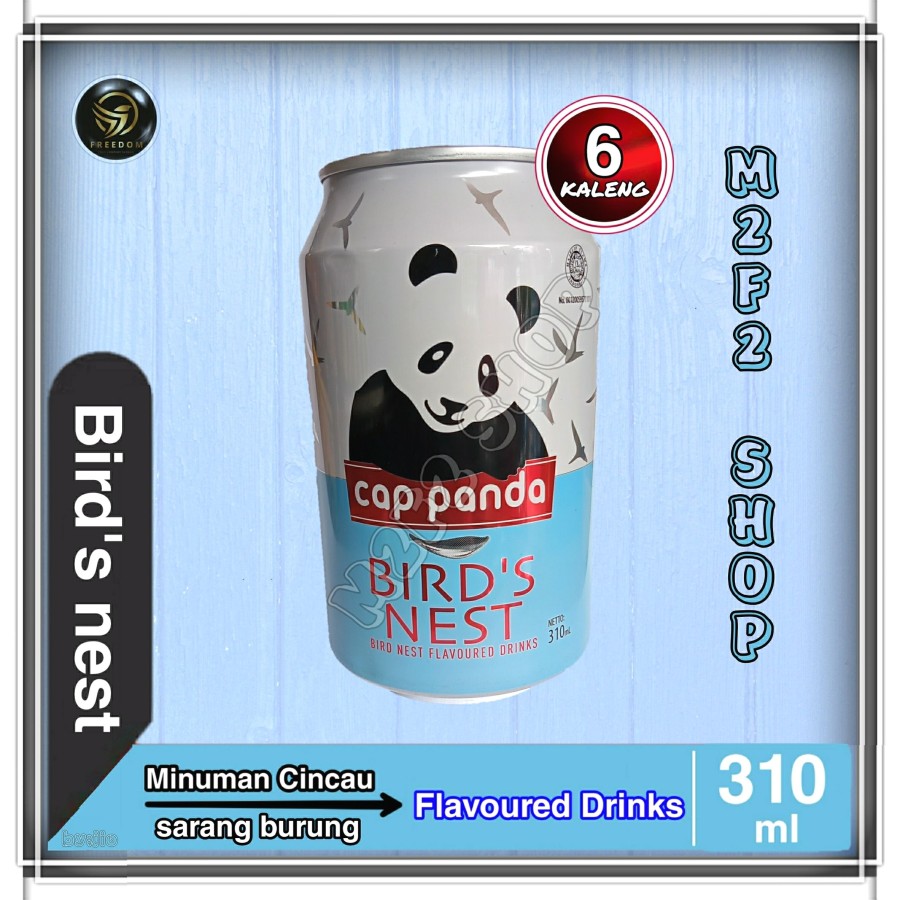 Cap Panda Minuman Bird's Nest | Panda Sarang Burung Kaleng - 310 ml ...
