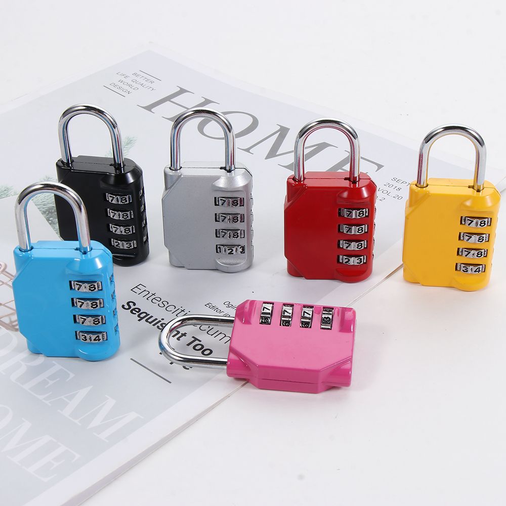 LULU Rust-Proof Combination Lock Waterproof Resettable Password Lock ...