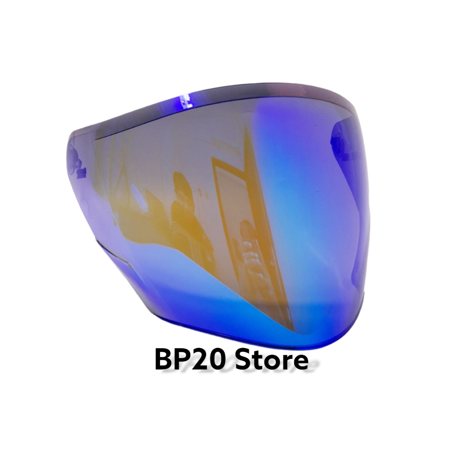 Kaca Helm ALV Ultron - Visor Helm ALV ULTRON Iridium Silver - Blue ...