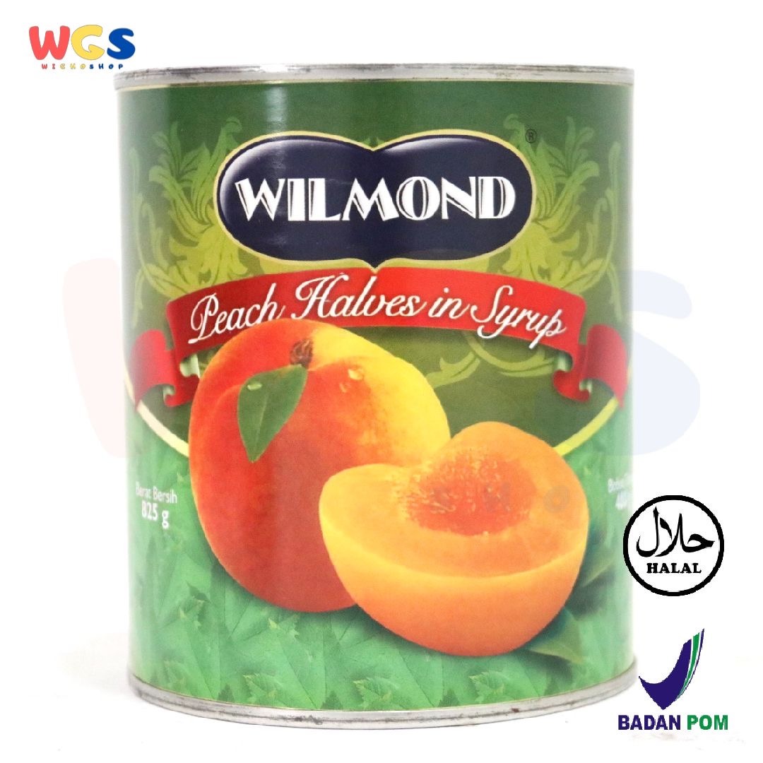 Wilmond Peach Halves in Light Syrup Africa 825g - Buah Persik Syrup ...