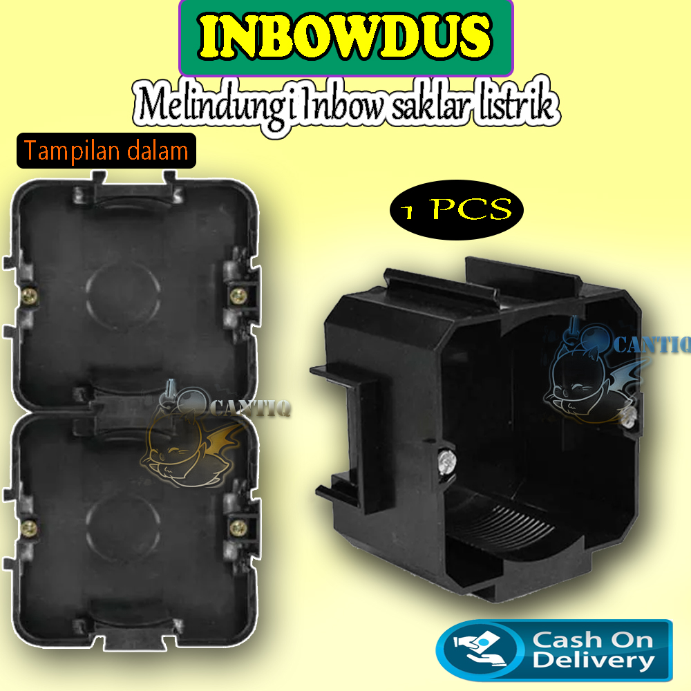 QCF 1 PCS INBOWDUS Kotak Saklar Listrik IB Dus Mangkok saklar listrik ...