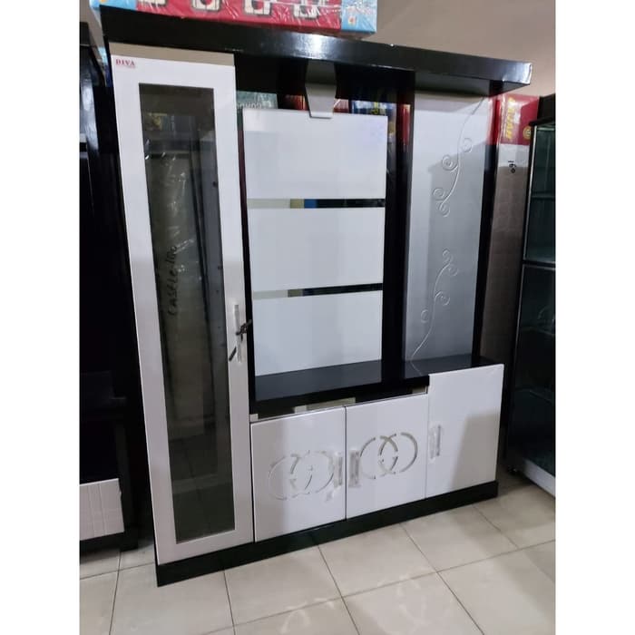 Bupet Tv Sekat Ruangan Dua Muka Diva Gvcci | Lazada Indonesia