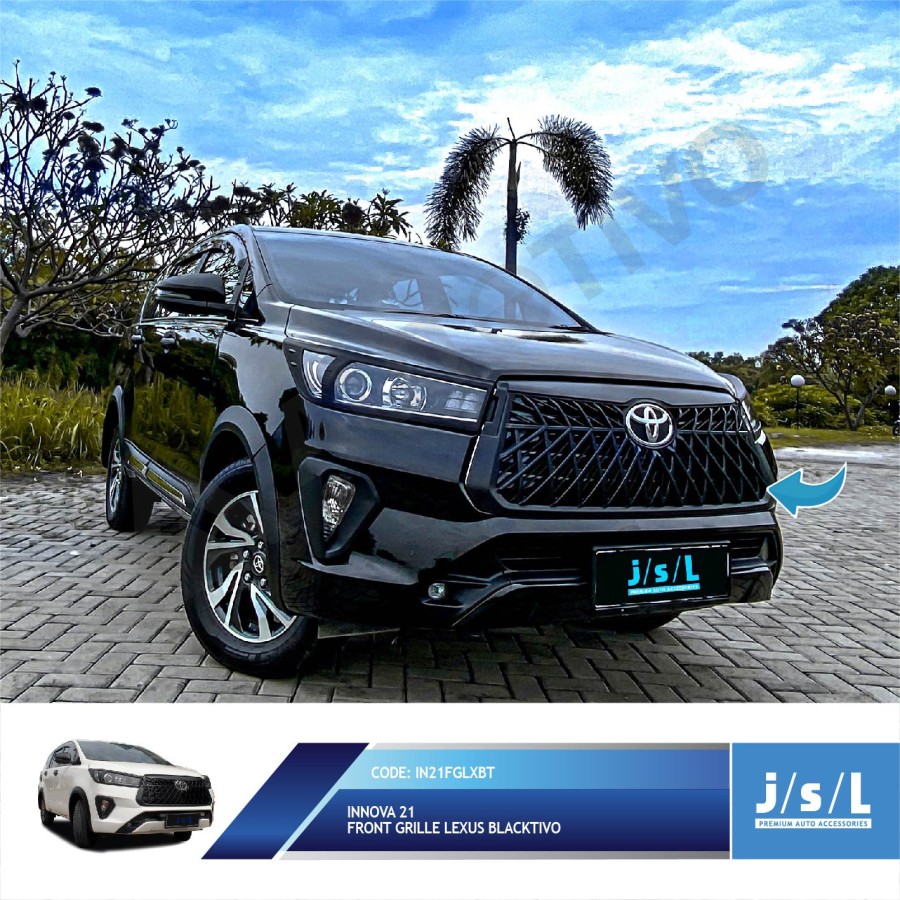 Grill Innova Reborn 21 Front Grille Lexus Blacktivo JSL | Lazada Indonesia
