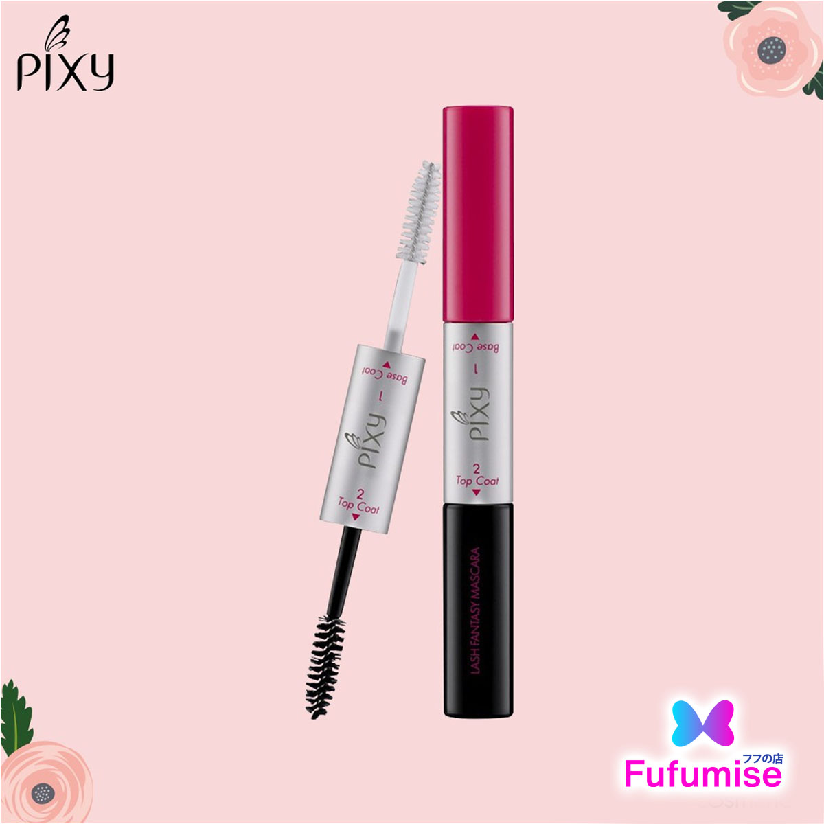 Pixy Waterproof Mascara 7 mL | Lash Fantasy Mascara 12 mL | Volume Curl ...