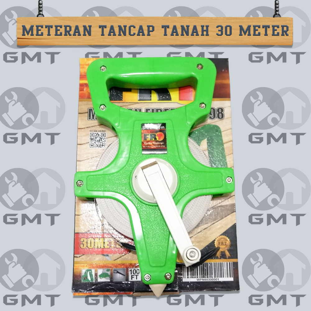 Meteran Jalan 30m Type T Meteran Tancap Meteran Tanah | Lazada Indonesia