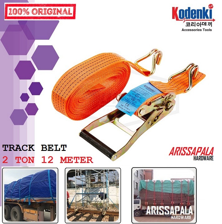 Tali Pengikat Barang Mobil Truk Tali Sound System Trackbelt Ratchet Tie ...