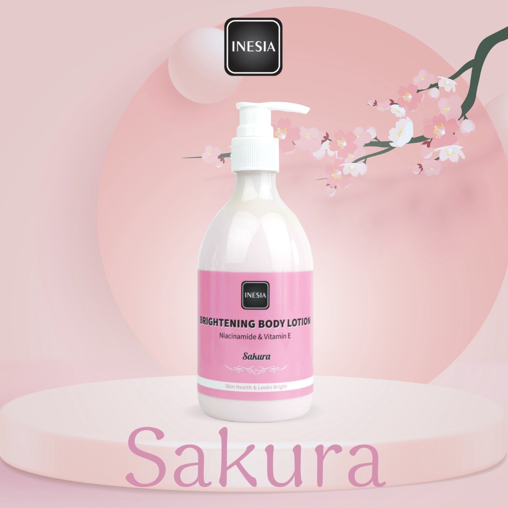 INESIA whitening body lotion 300ml BPOM | Lazada Indonesia