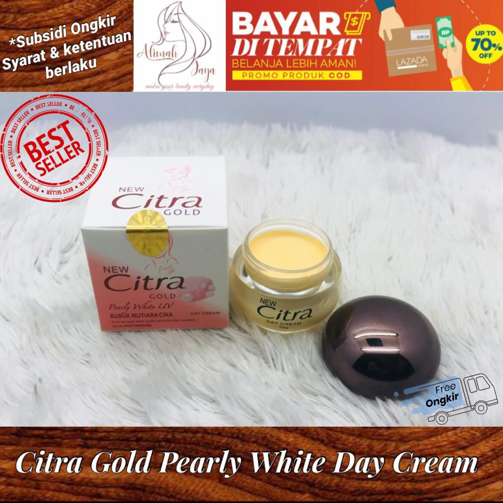 Citra Gold Pearly White Day Cream - Krim Siang Citra Gold 20gr | Lazada ...