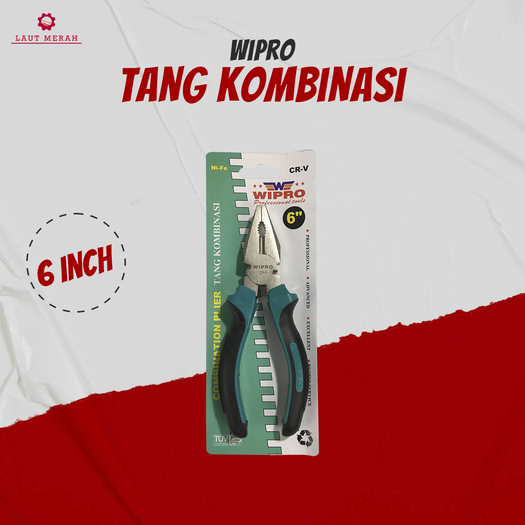 WIPRO Multifunction Pliers/Tang Kombinasi Multifungsi 6 inch Chrome ...