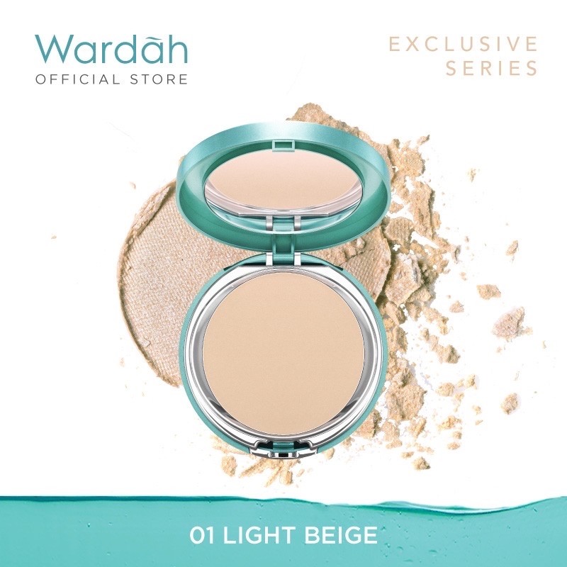 Wardah Bedak Wajah Compact Exclusive Two Way Cake | Lazada Indonesia